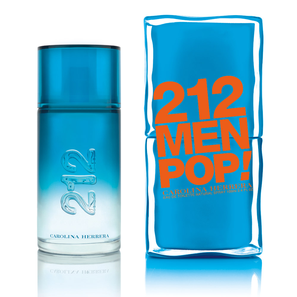 Carolina Herrera 212 Men Pop! - оригинальные духи и парфюмерная вода ...